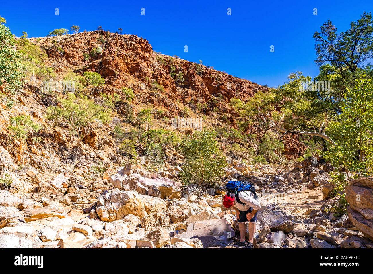 Redbank Gorge is a gap in the West MacDonnell Ranges in the Northern ...