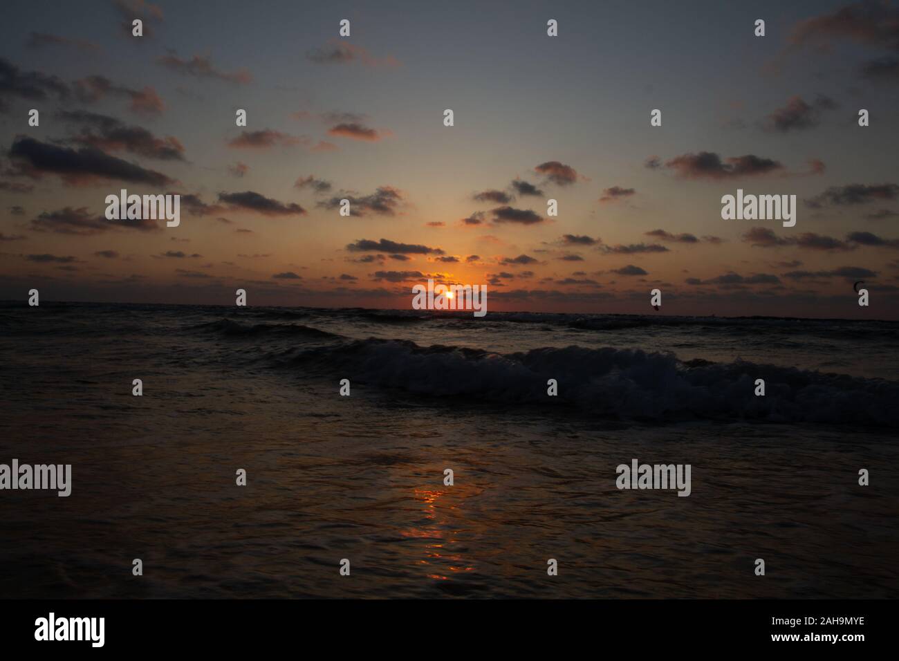 The amazing view during the sunset Stock Photo - Alamy
