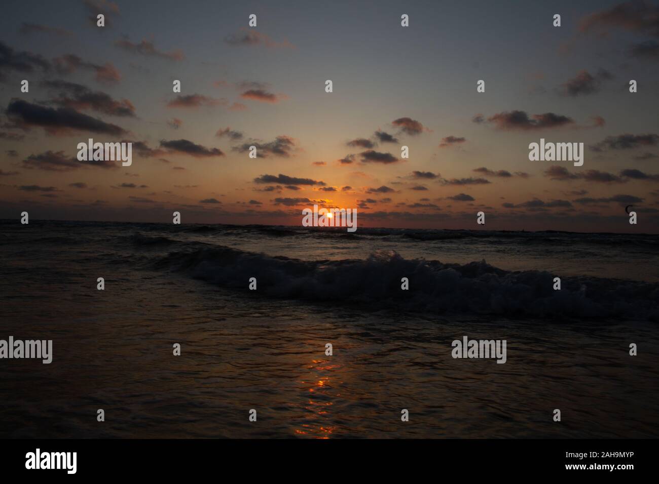 The amazing view during the sunset Stock Photo - Alamy