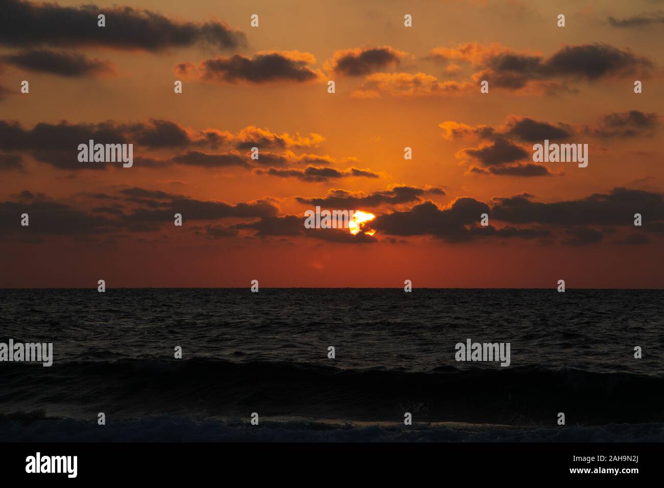 The amazing view during the sunset Stock Photo - Alamy