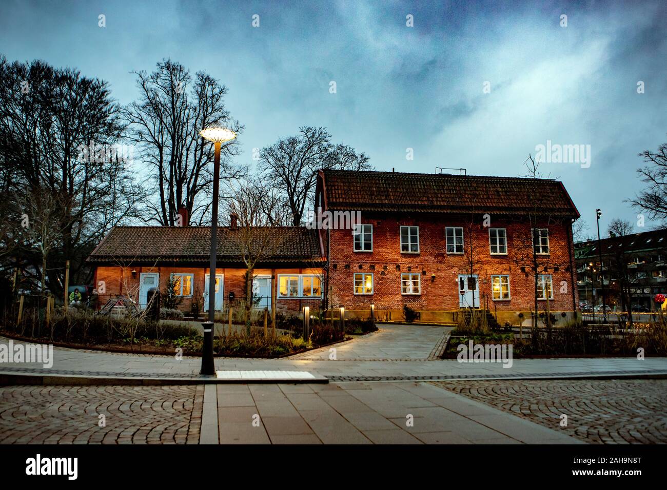Uddevalla city center, Sweden Stock Photo - Alamy