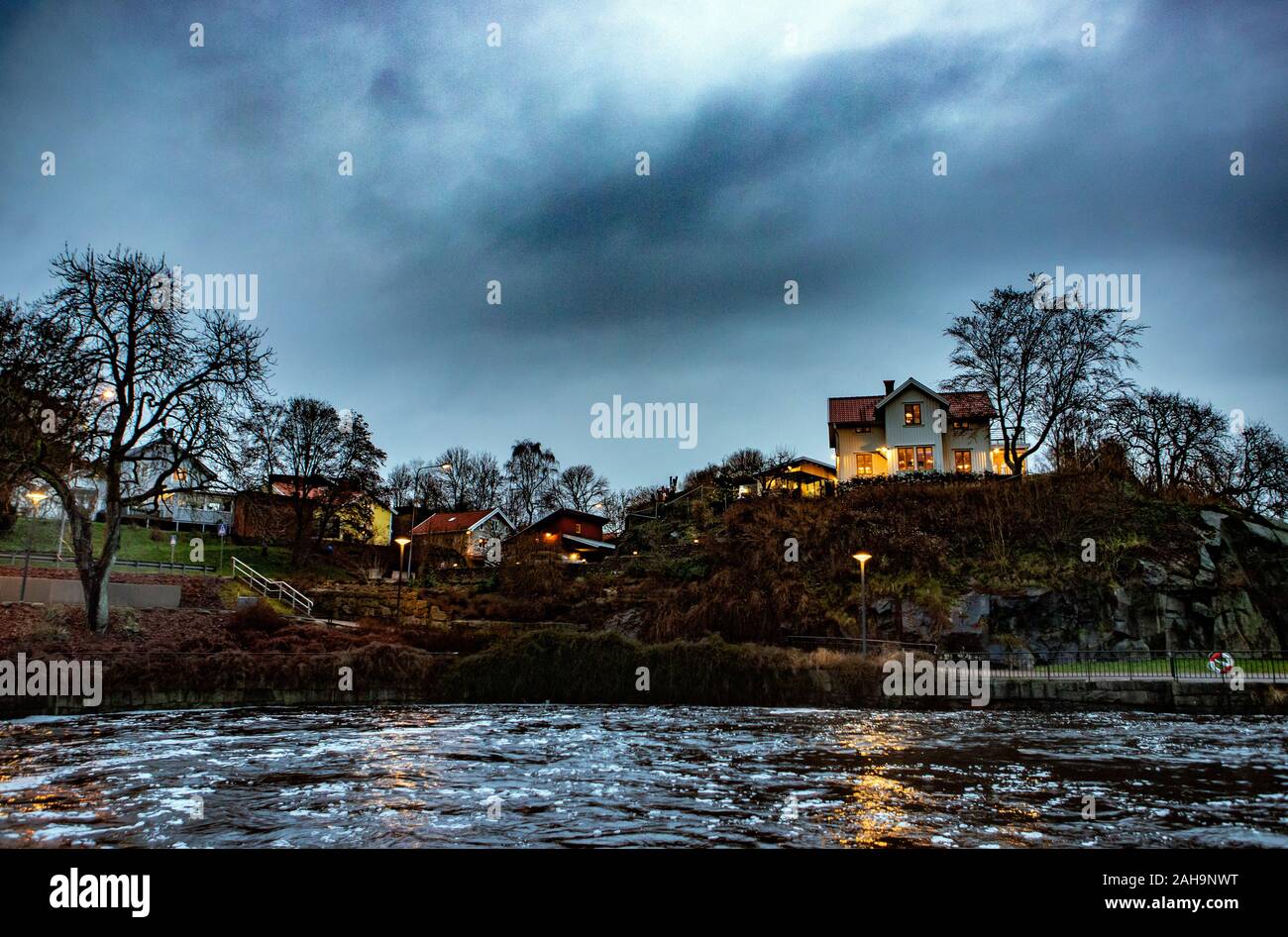 Central Park in Uddevalla, Sweden Stock Photo - Alamy