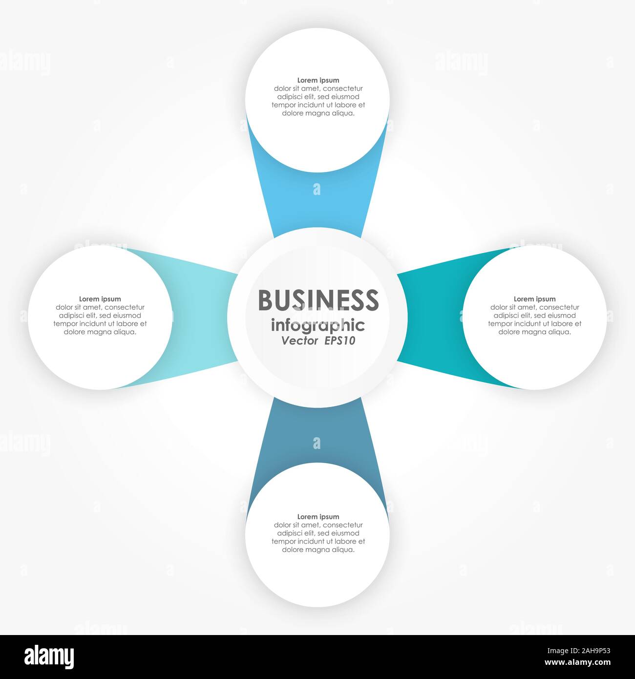 vector illustration of info graphic for team work business concepts ...