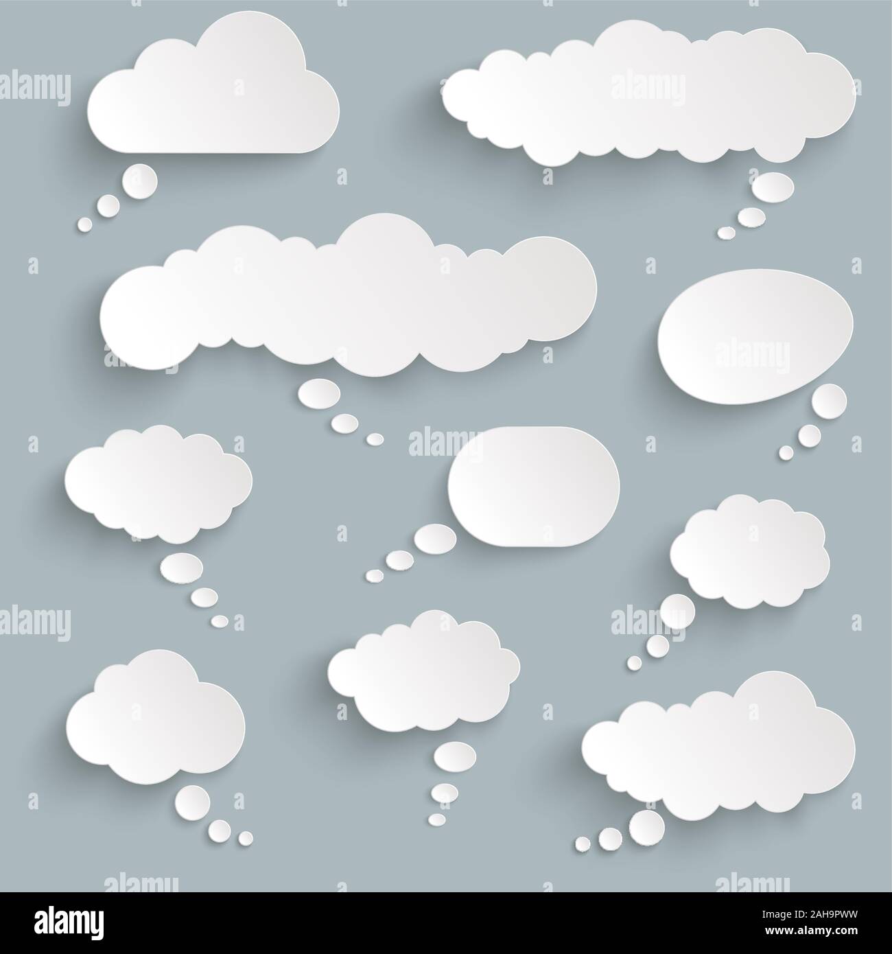 Thought bubbles hi-res stock photography and images - Alamy