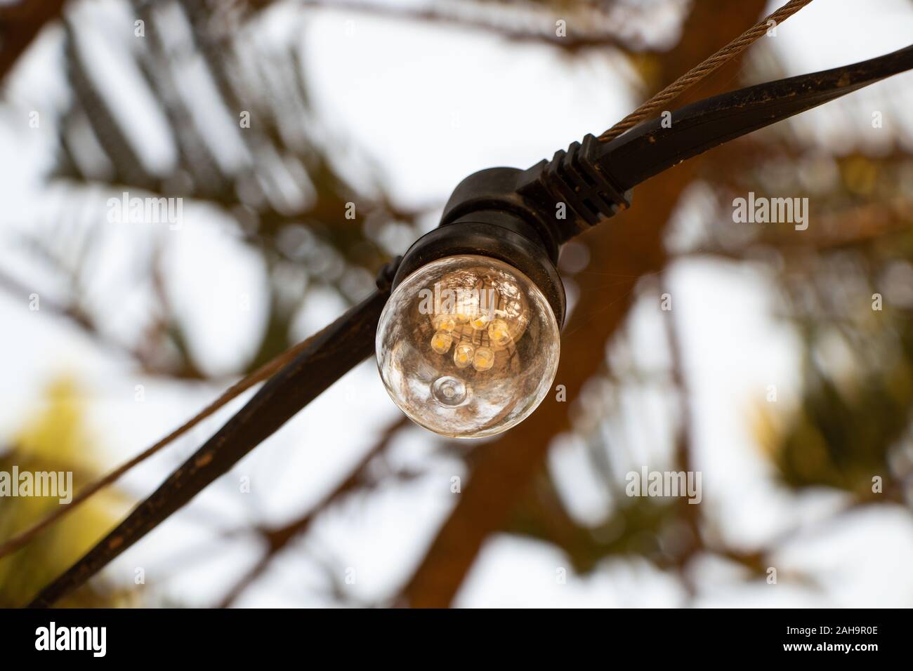 Glowing electric cable close hi-res stock photography and images - Alamy