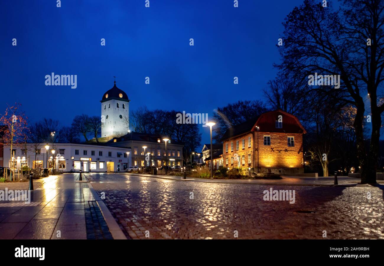 Uddevalla city center, Sweden Stock Photo - Alamy