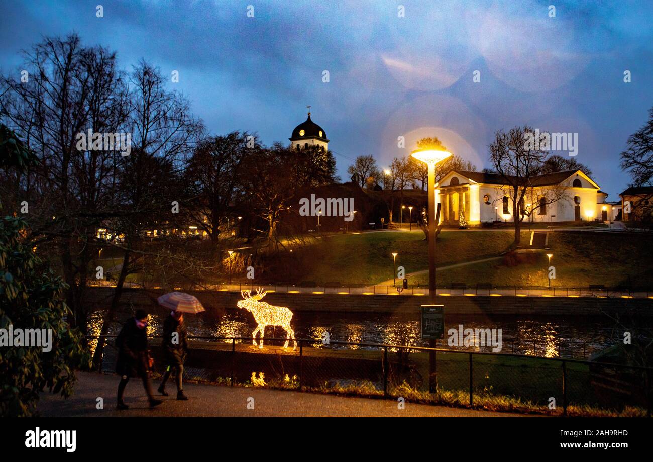 Uddevalla city center, Sweden Stock Photo - Alamy