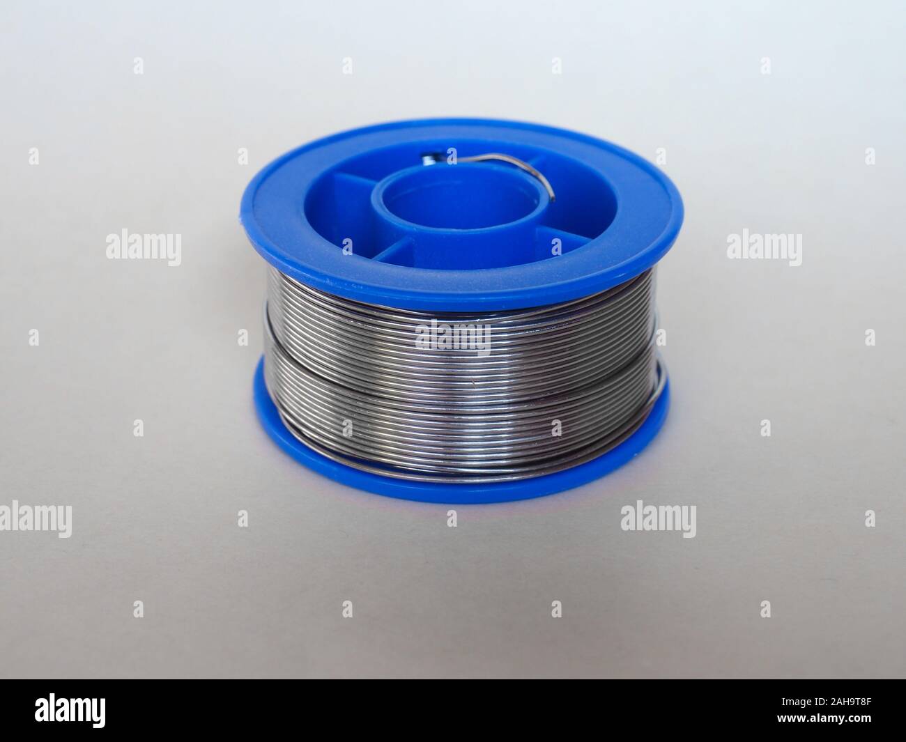 spool of solder wire for electrical soldering Stock Photo - Alamy