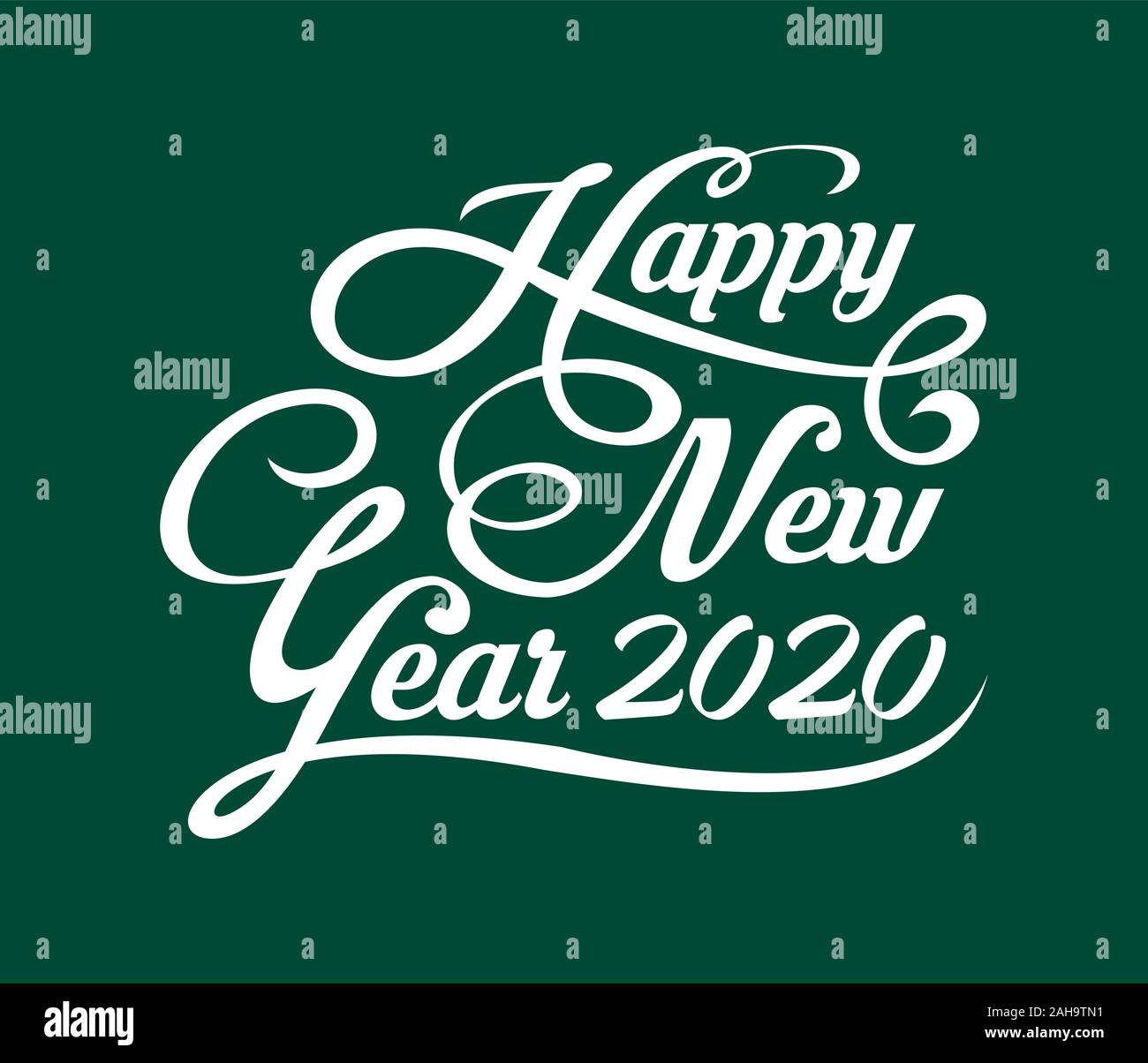 Happy New Year text Stock Vector Image & Art - Alamy