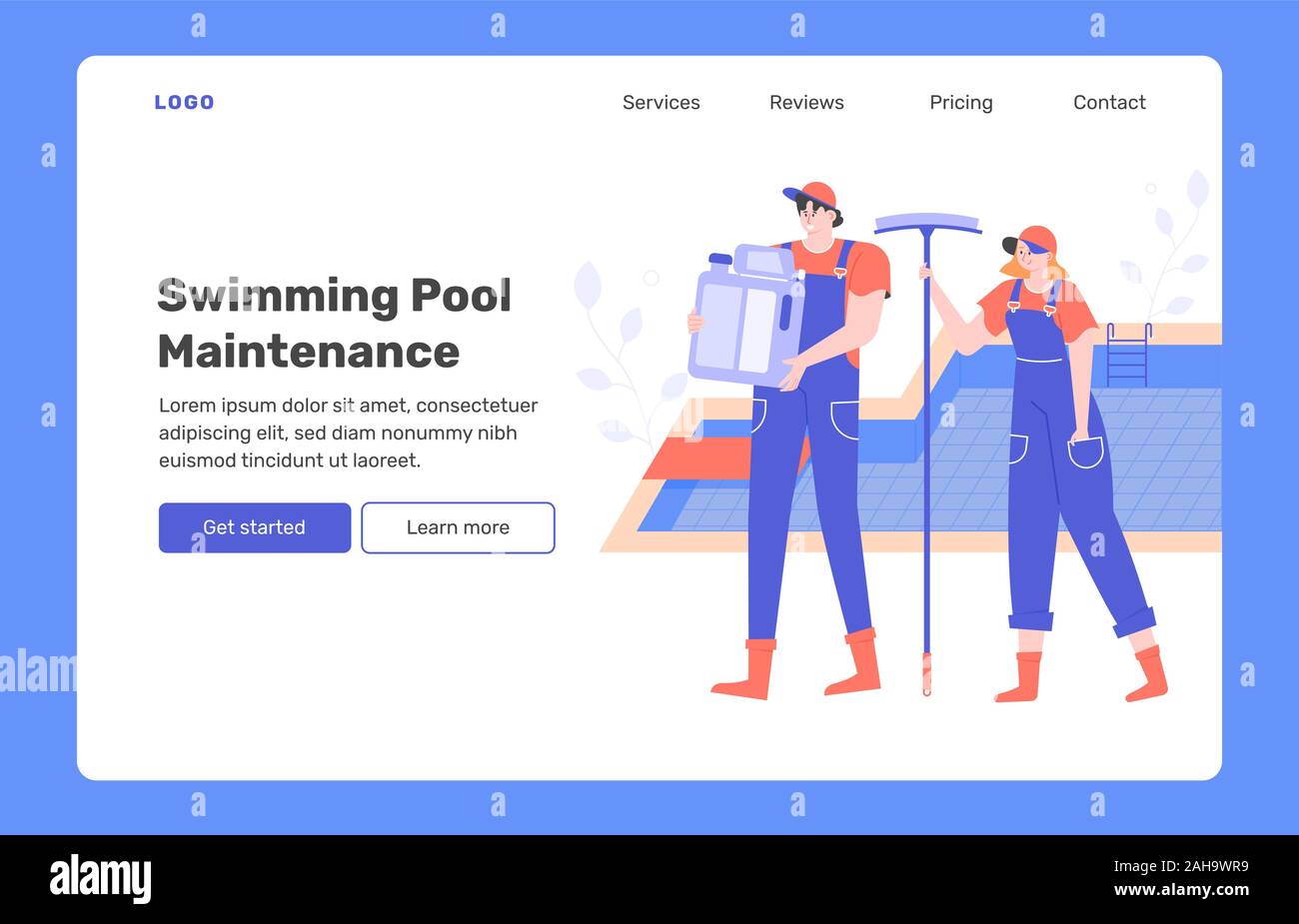 Pool overview Stock Vector Images - Alamy