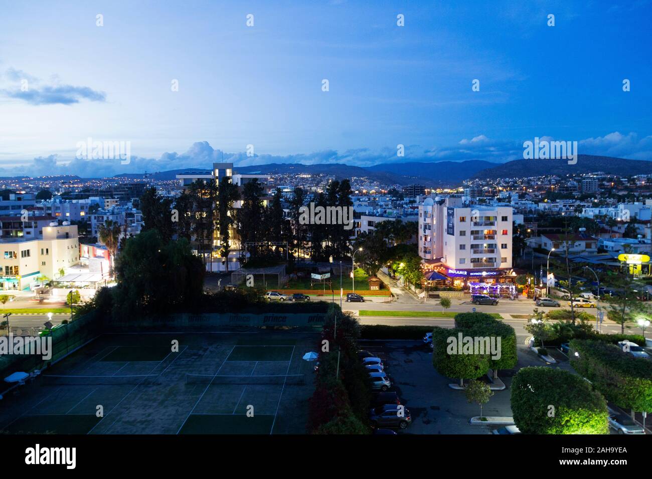 Cyprus limassol night hi-res stock photography and images - Alamy
