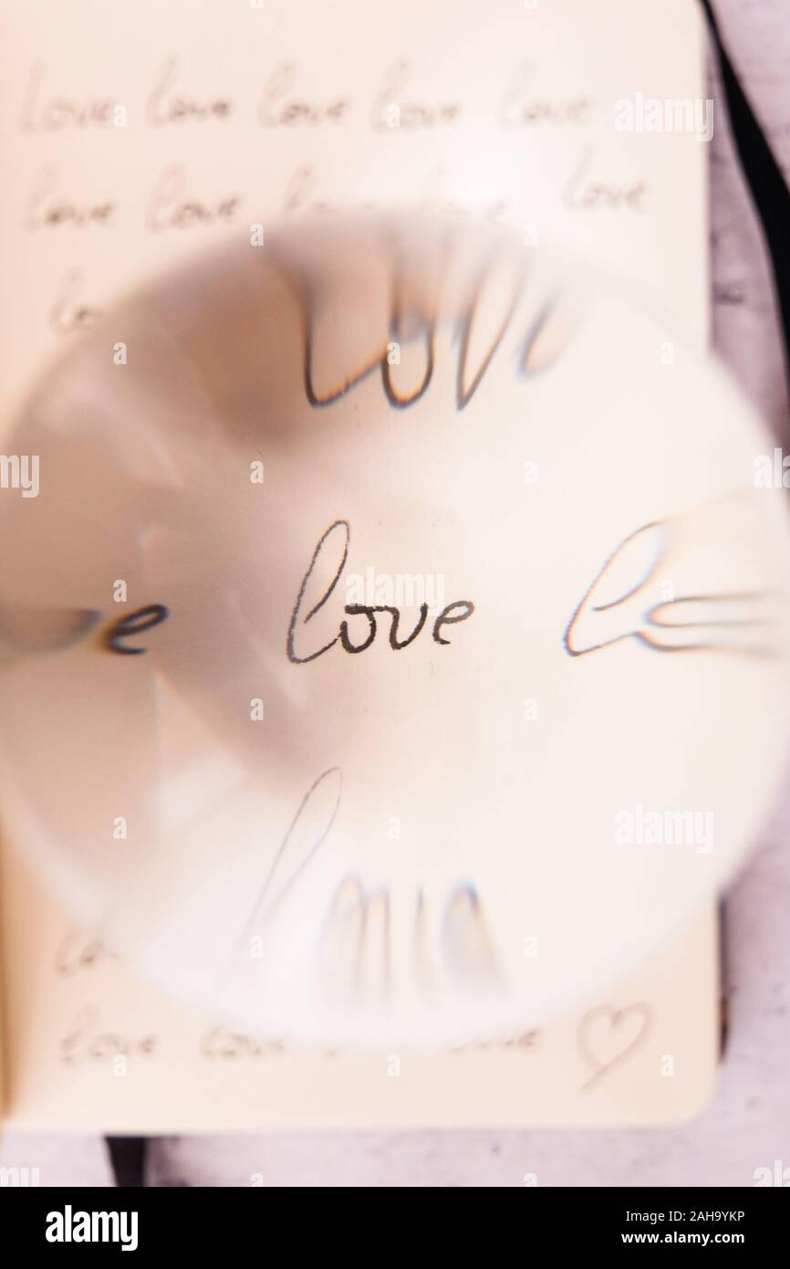 Crystal love hi-res stock photography and images - Alamy