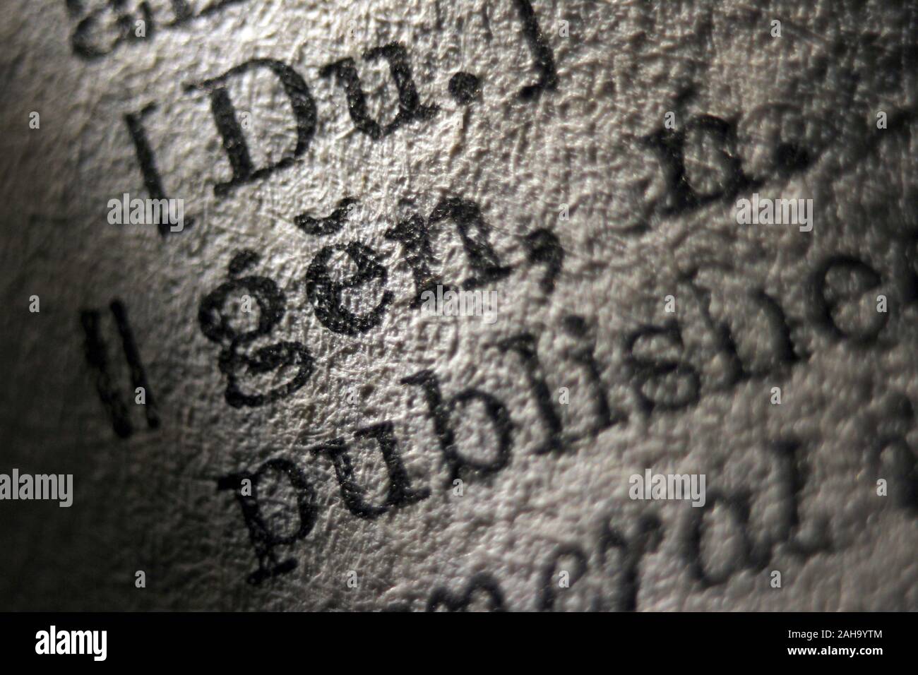 Gen font hi-res stock photography and images - Alamy