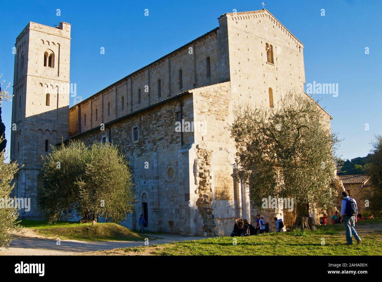 churches and monasteries in tuscany Stock Photo - Alamy