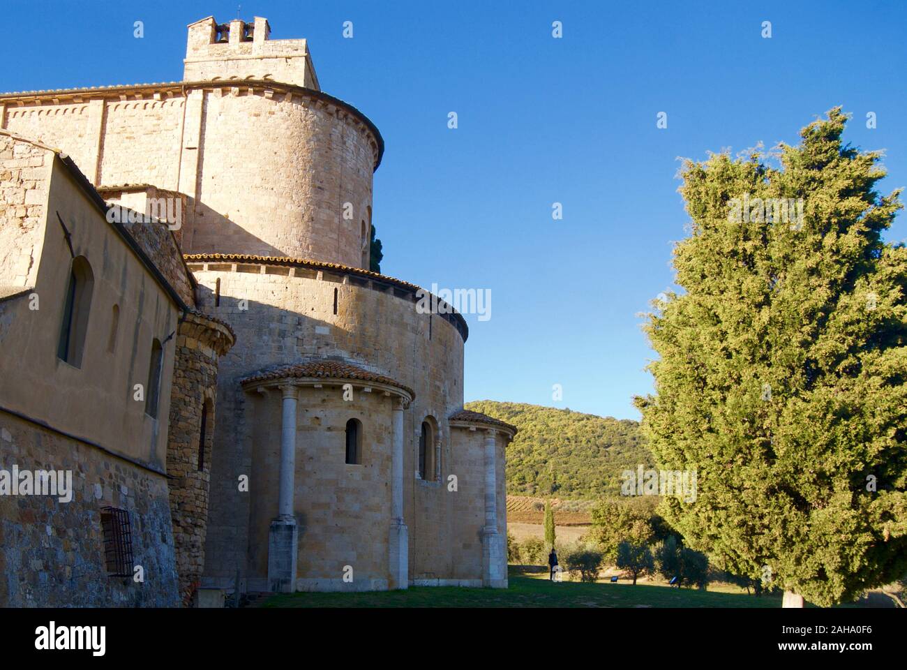 churches and monasteries in tuscany Stock Photo - Alamy