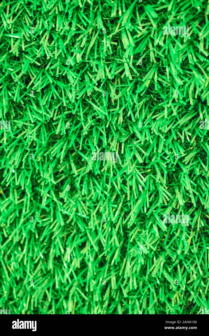 Artificial playground grass field closeup texture background Stock ...