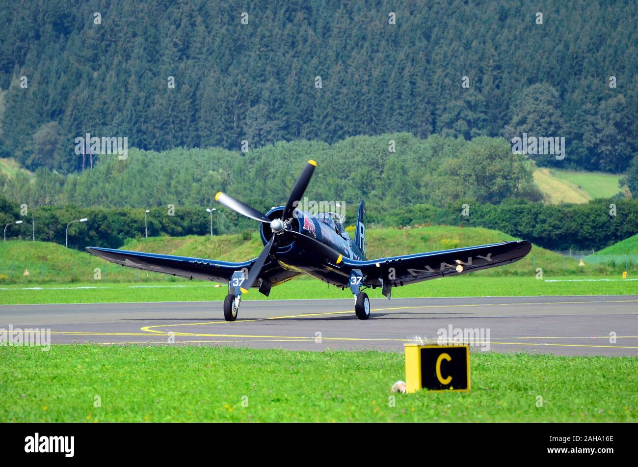 Vought f5u corsair hi-res stock photography and images - Alamy