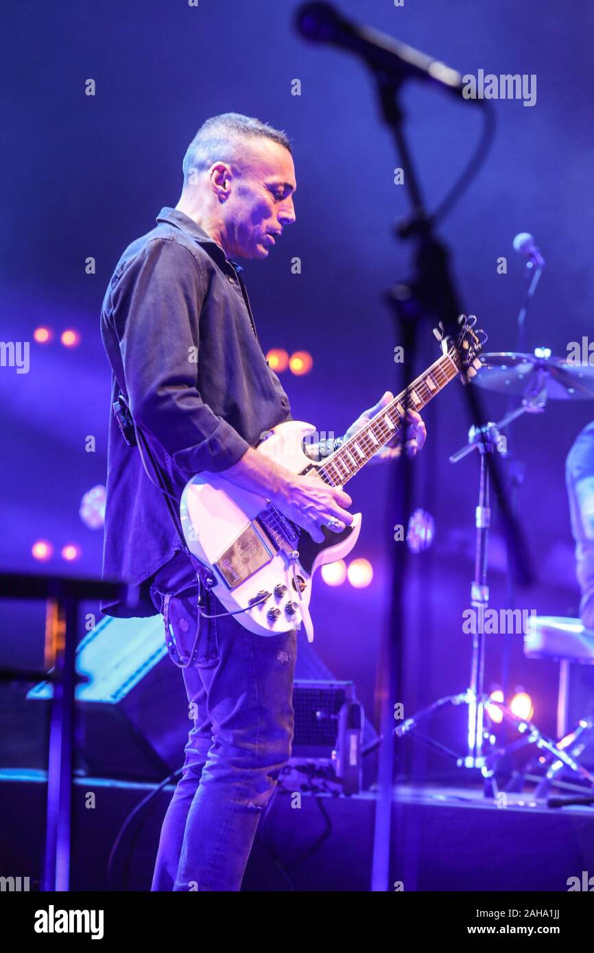 Alex Britti and Max Gazzè performing live at Auditorium Parco della ...