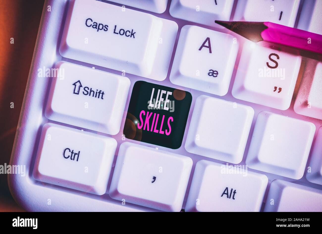 Word writing text Life Skills. Business photo showcasing skill that is ...