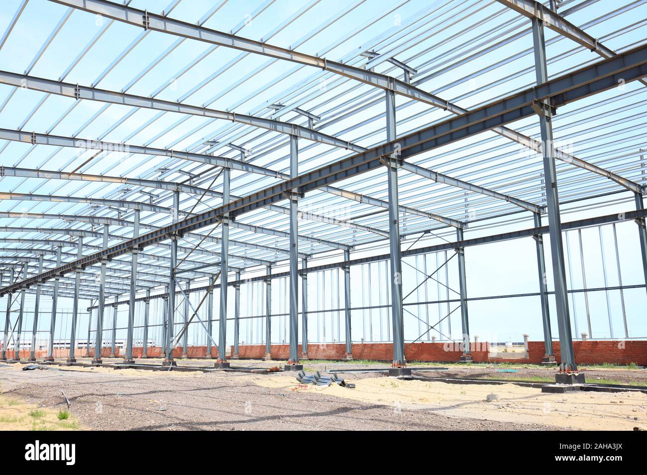 The steel structure Stock Photo - Alamy