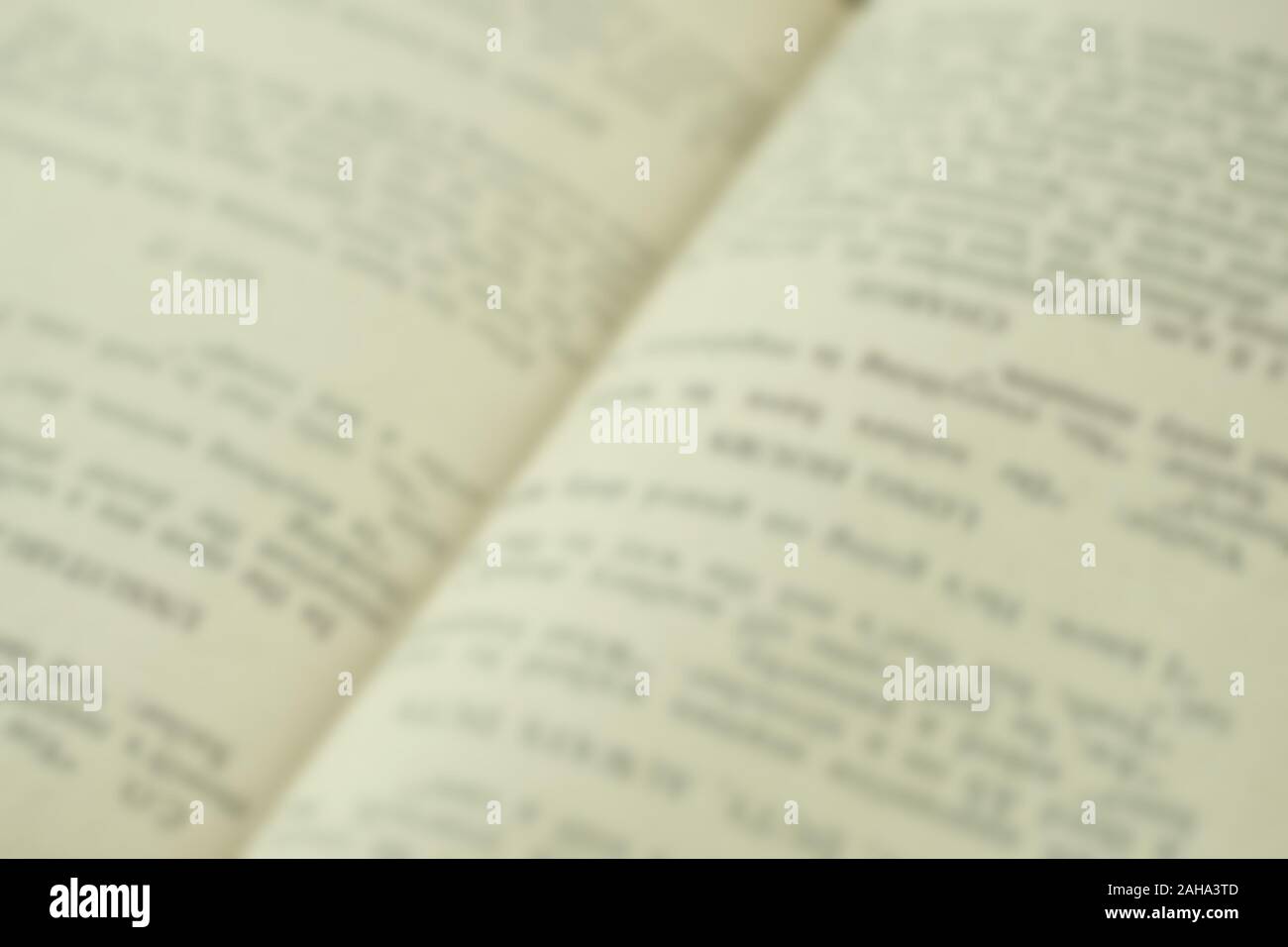 Opened old german book's pages blurred close-up background Stock Photo ...