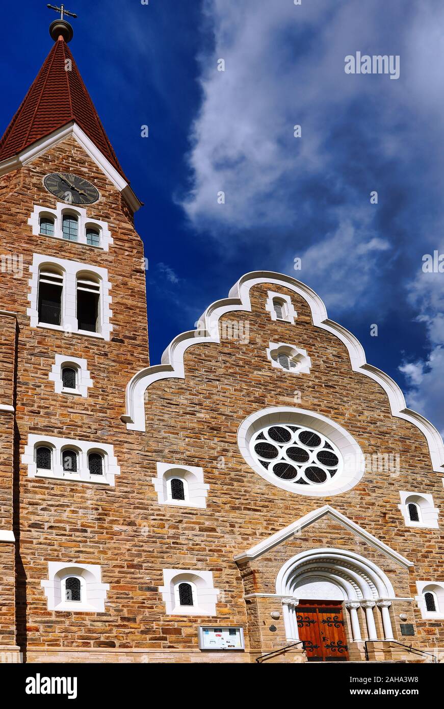 Christuskirche church windhoek namibia hi-res stock photography and ...