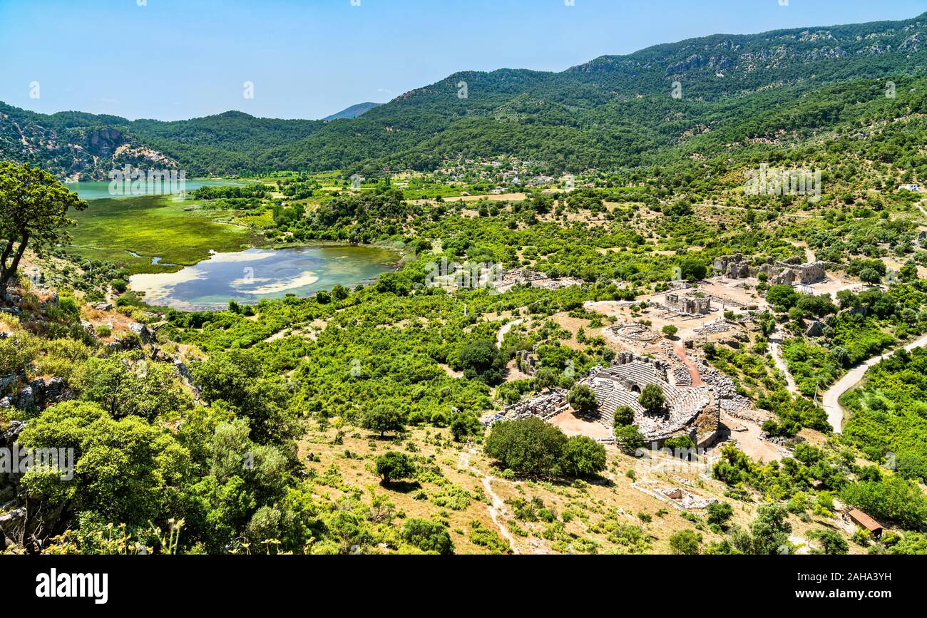Archaeological site of Kaunos in Turkey Stock Photo - Alamy