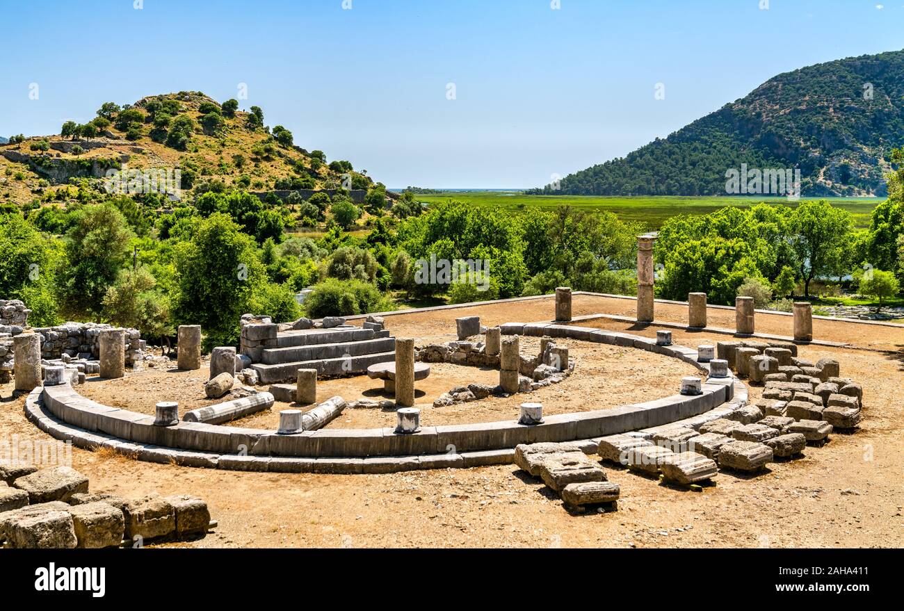 Kaunos amphitheatre hi-res stock photography and images - Alamy