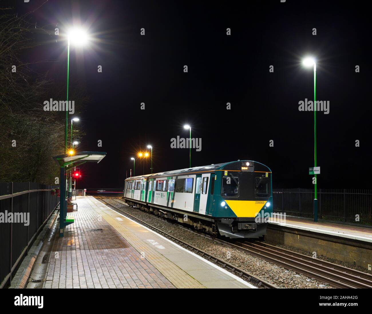West Midlands Railway Vivarail class 230 230003 at Millbrook railway ...