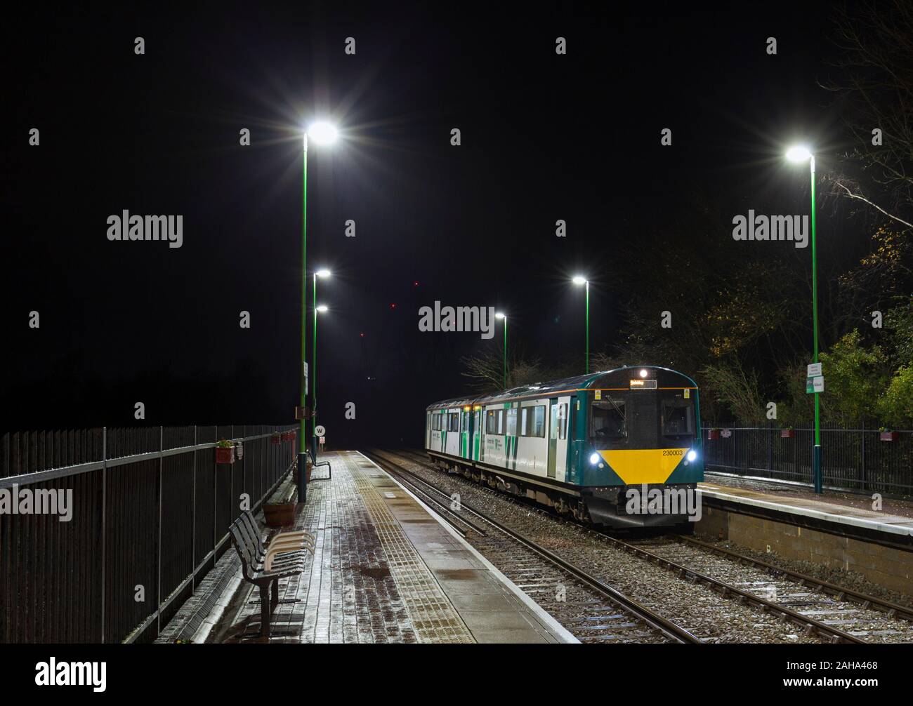 West Midlands Railway Vivarail class 230 230003 at Millbrook railway ...