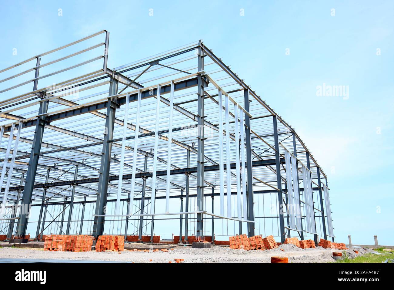The steel structure Stock Photo - Alamy
