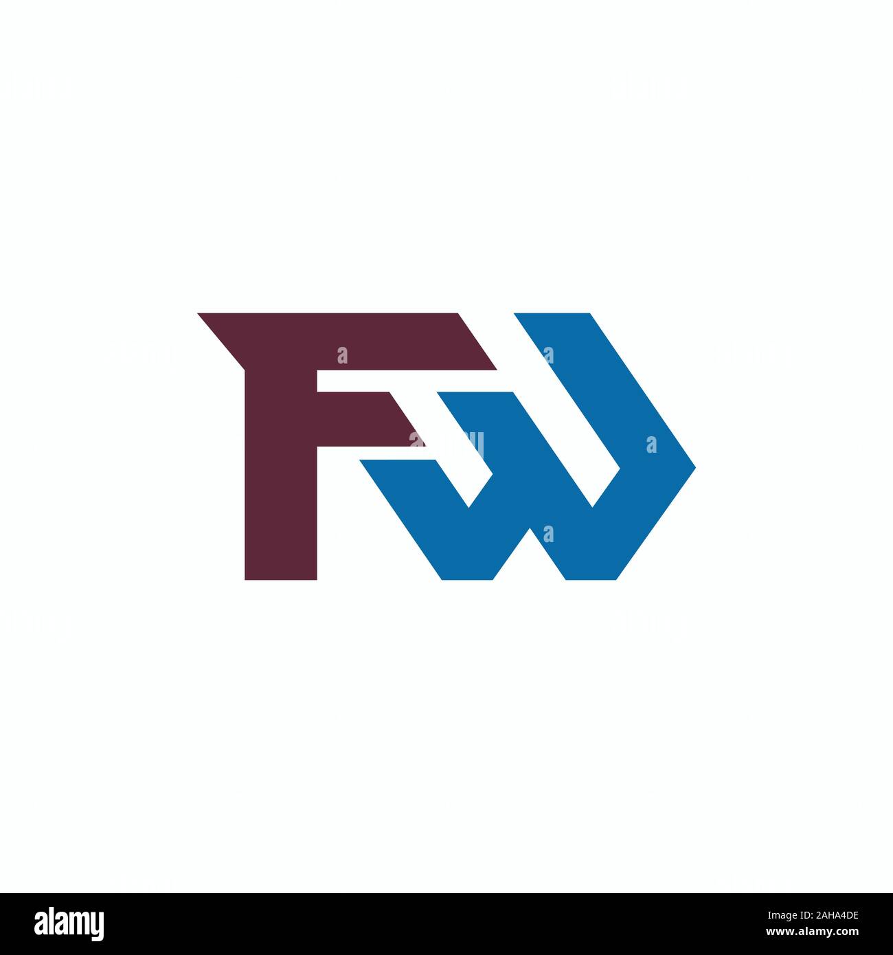 Fw logo vector vectors hi-res stock photography and images - Alamy