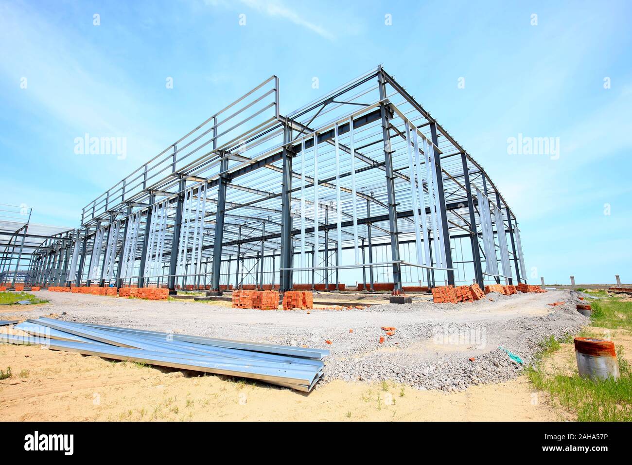 The steel structure Stock Photo - Alamy
