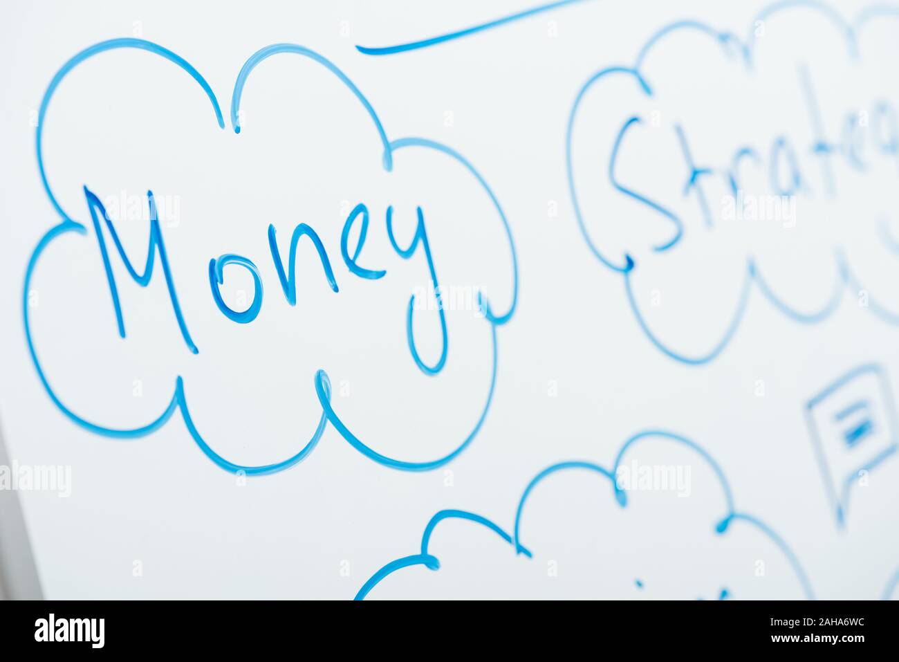 Money written hi-res stock photography and images - Alamy