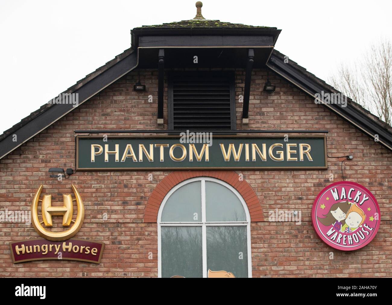 The Phantom Winger, Hungry Horse pub, Preston, Lancashire, where Didzis ...