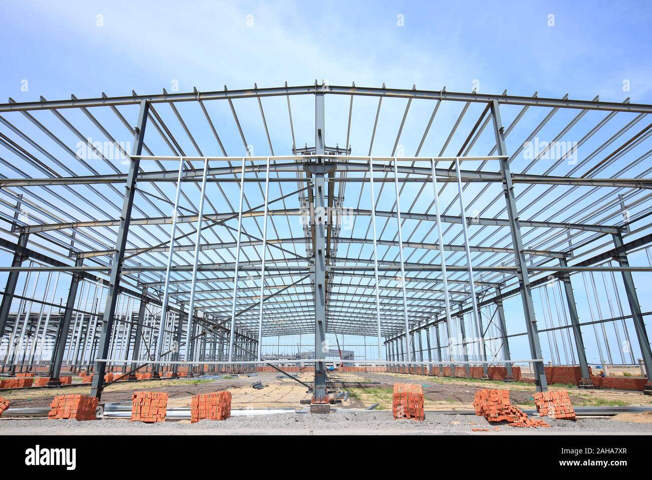 The steel structure Stock Photo - Alamy