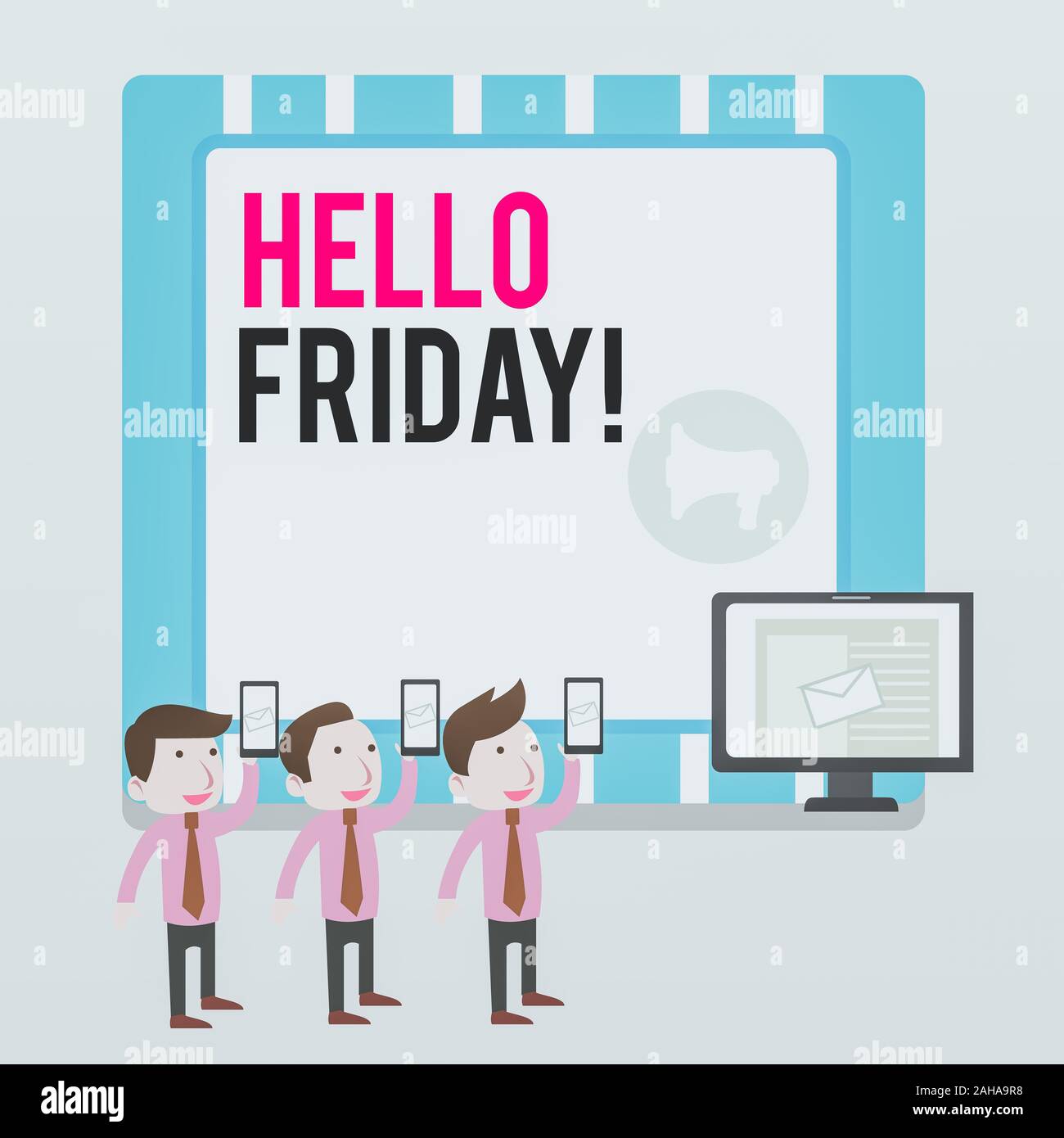 Happy friday email hi-res stock photography and images - Alamy