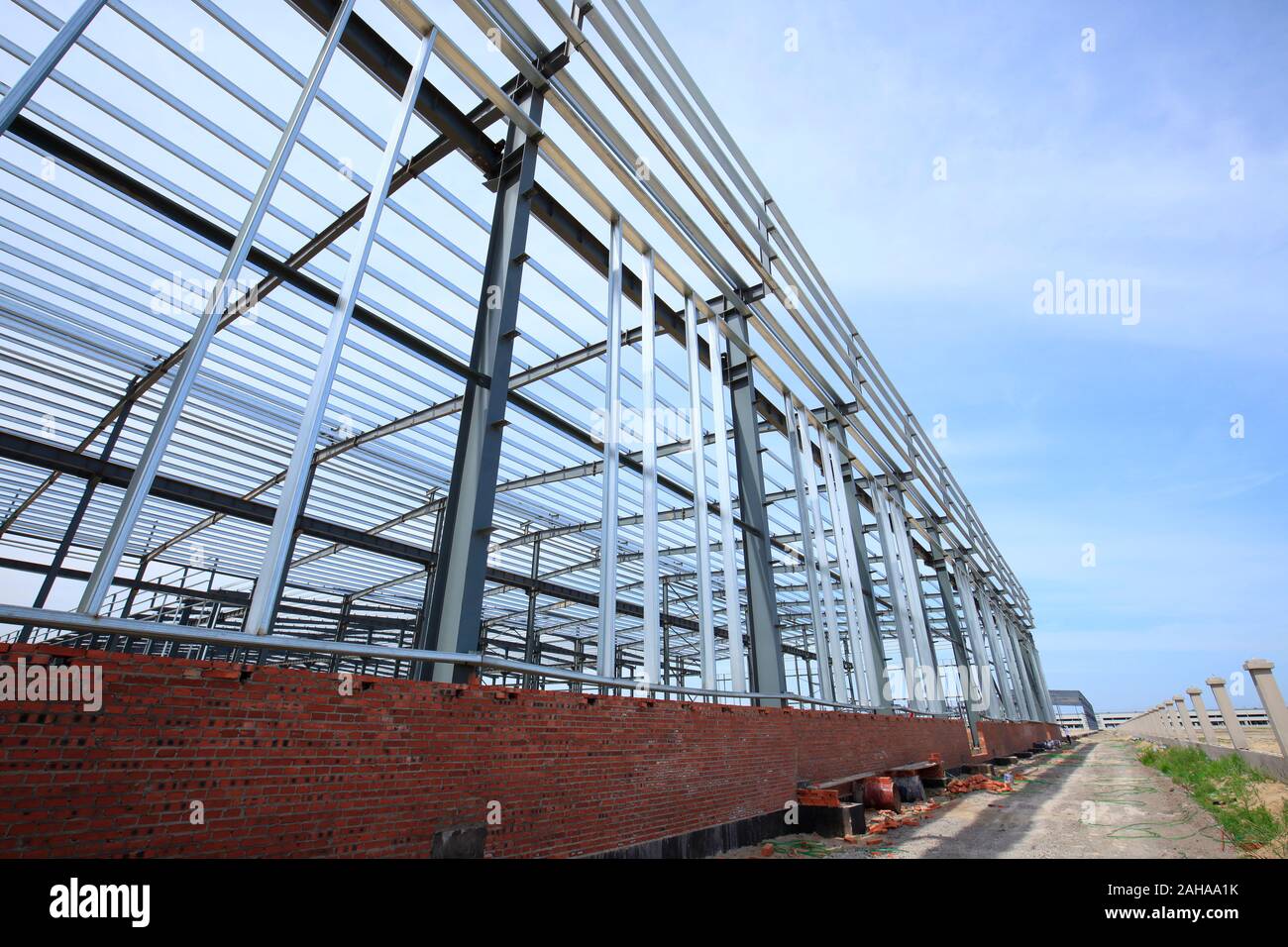 The steel structure Stock Photo - Alamy