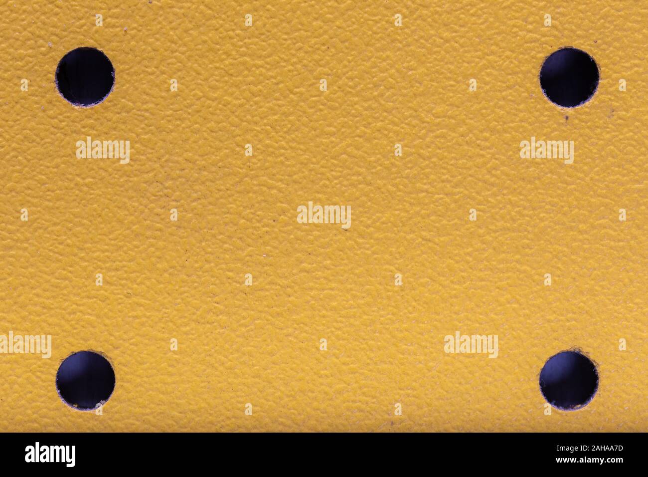 yellow leather texture background with perforation or holes Stock Photo ...
