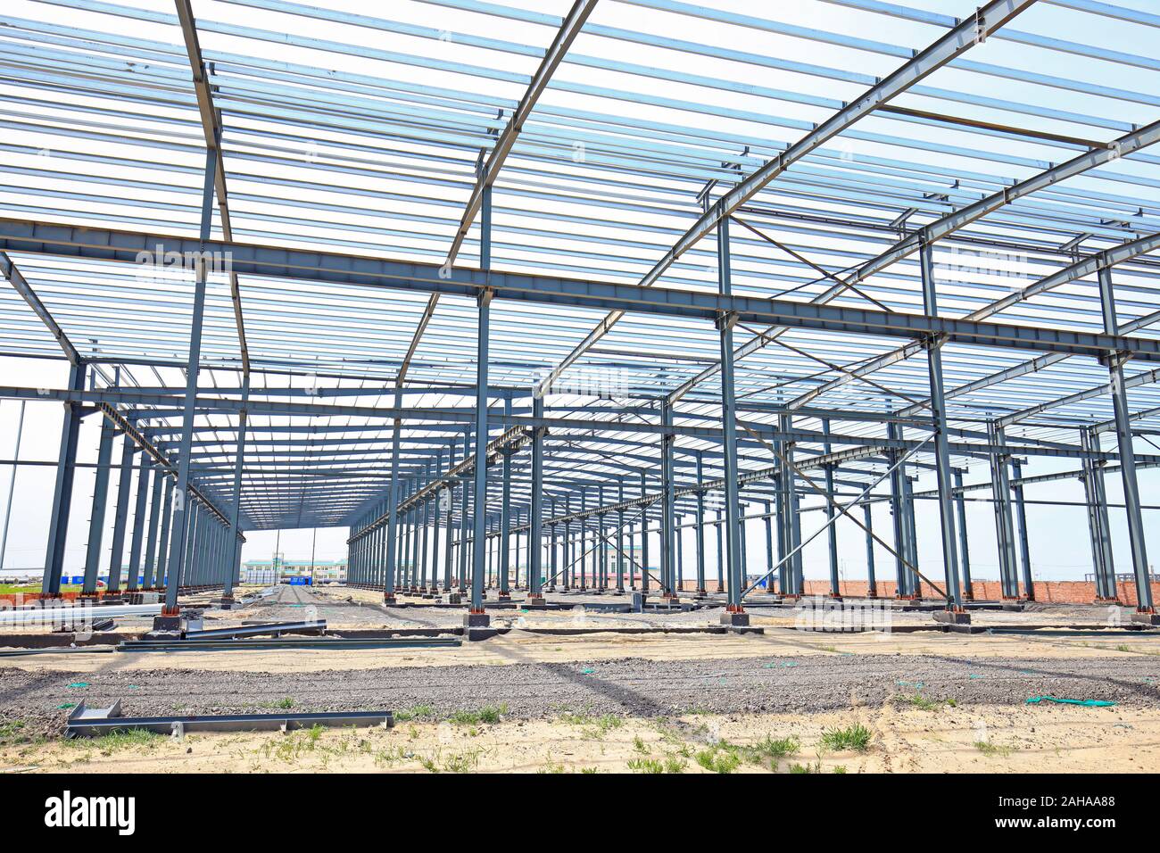 The steel structure Stock Photo - Alamy
