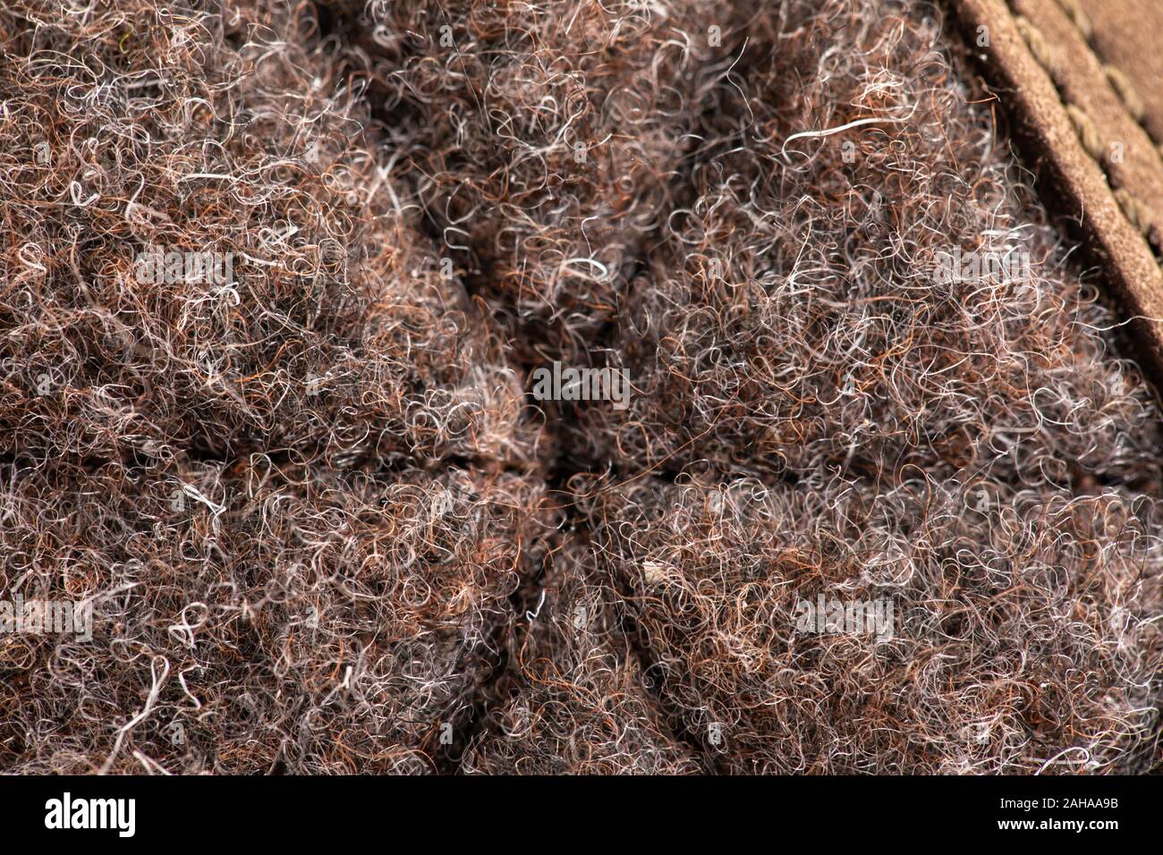 felt close-up. Image of wool texture with fibers as background Stock ...