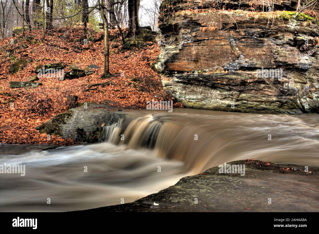 David Fortier Park, Olmsted Falls, Ohio Stock Photo - Alamy