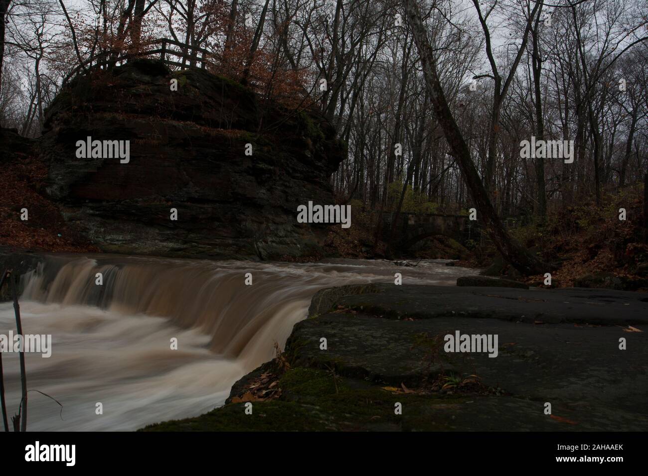 David Fortier Park, Olmsted Falls, Ohio Stock Photo - Alamy