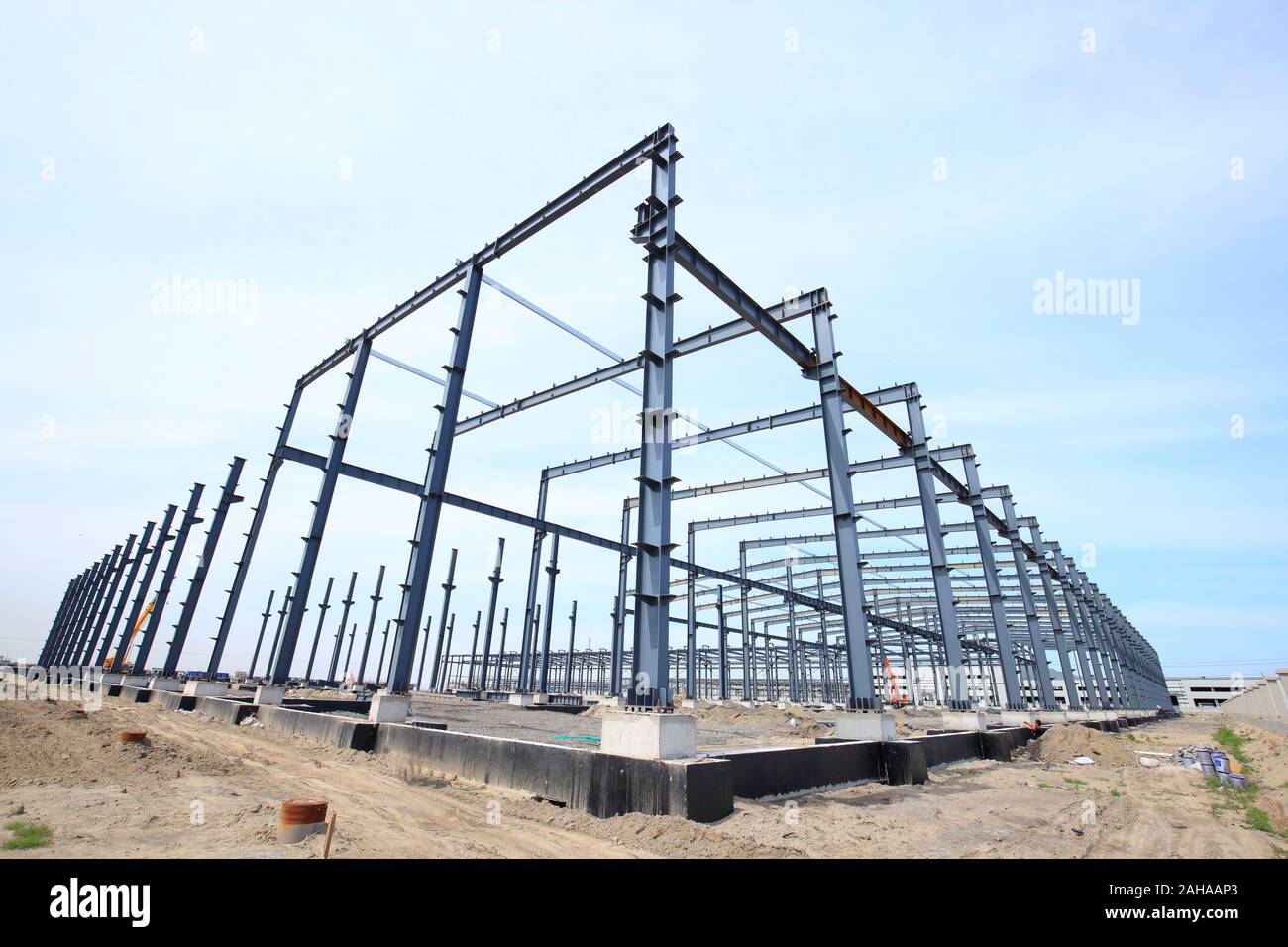The steel structure Stock Photo - Alamy