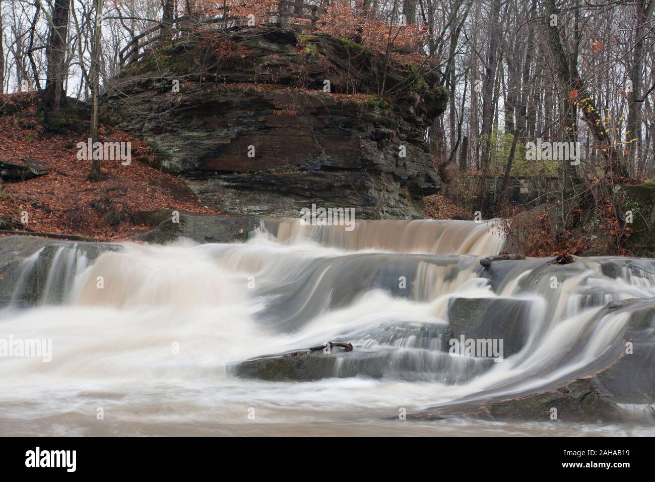 David Fortier Park, Olmsted Falls, Ohio Stock Photo - Alamy