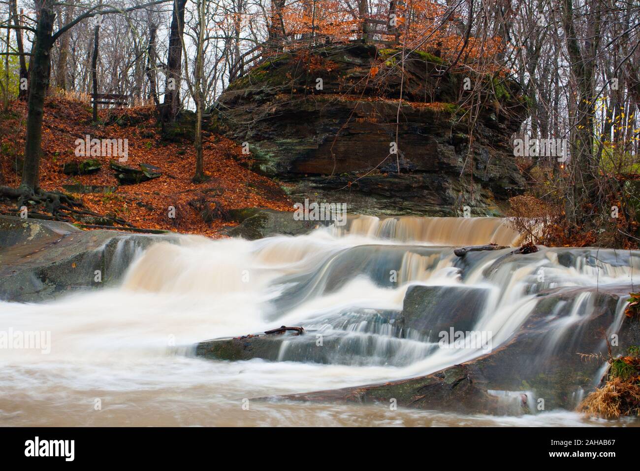 David Fortier Park, Olmsted Falls, Ohio Stock Photo - Alamy