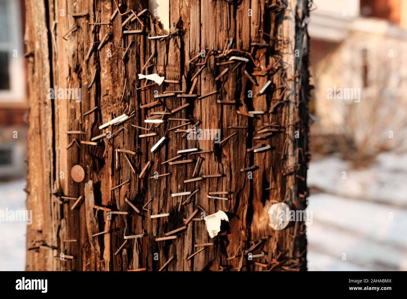 Rusty Metal Pole High Resolution Stock Photography and Images - Alamy