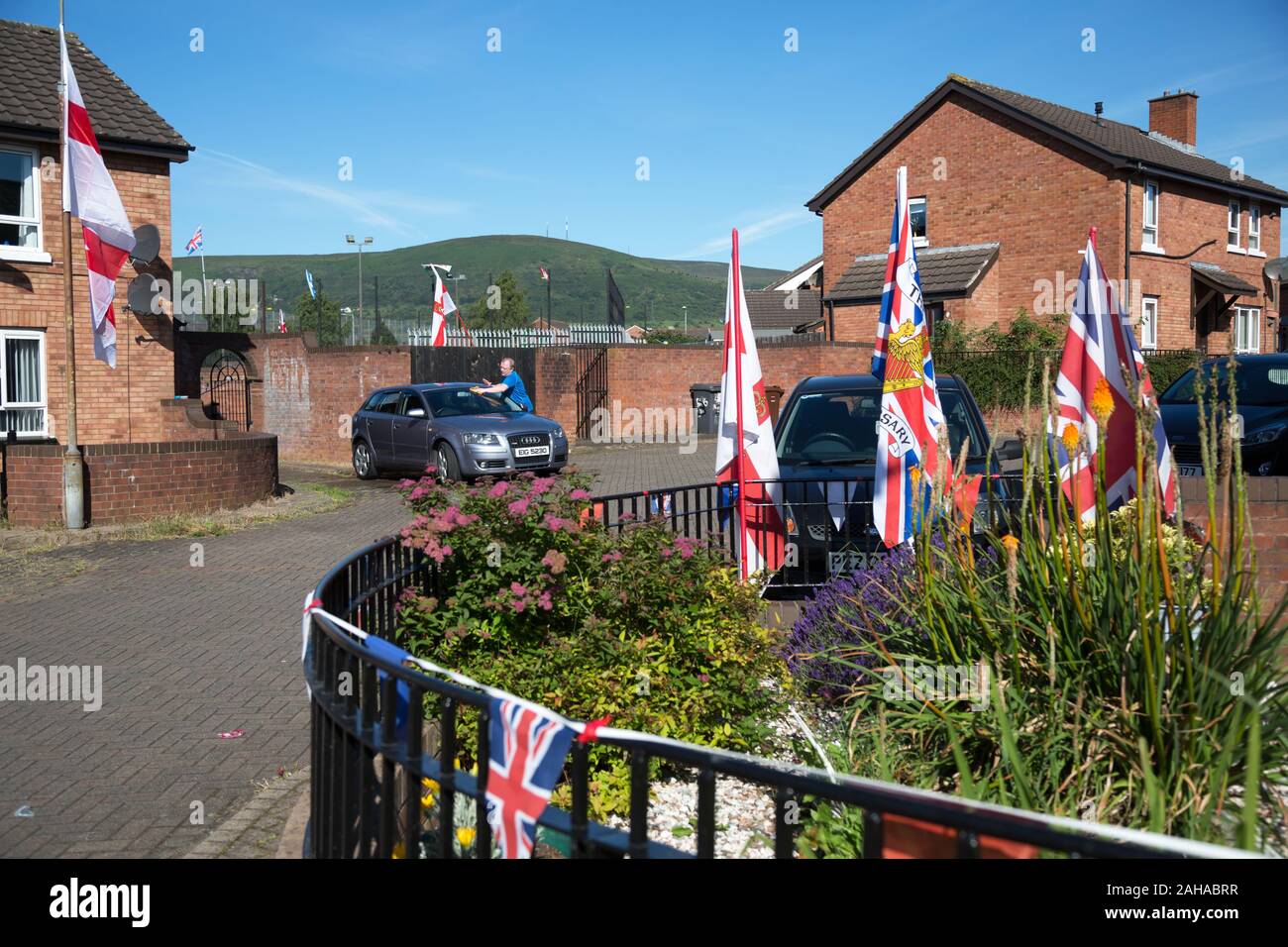 Ulster banner hi-res stock photography and images - Alamy