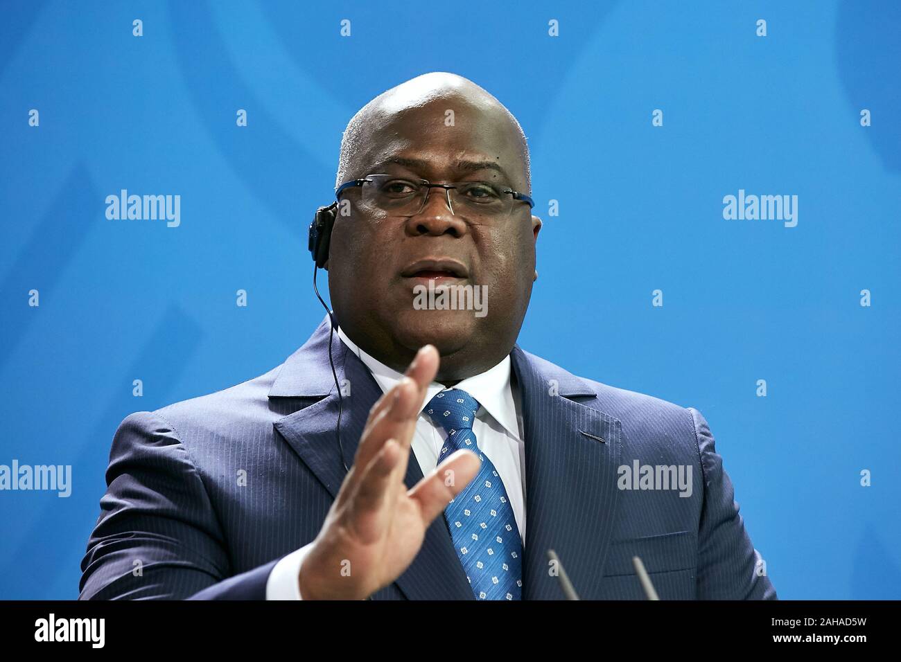 15.11.2019, Berlin, Berlin, Germany - Felix Antoine Tshisekedi ...