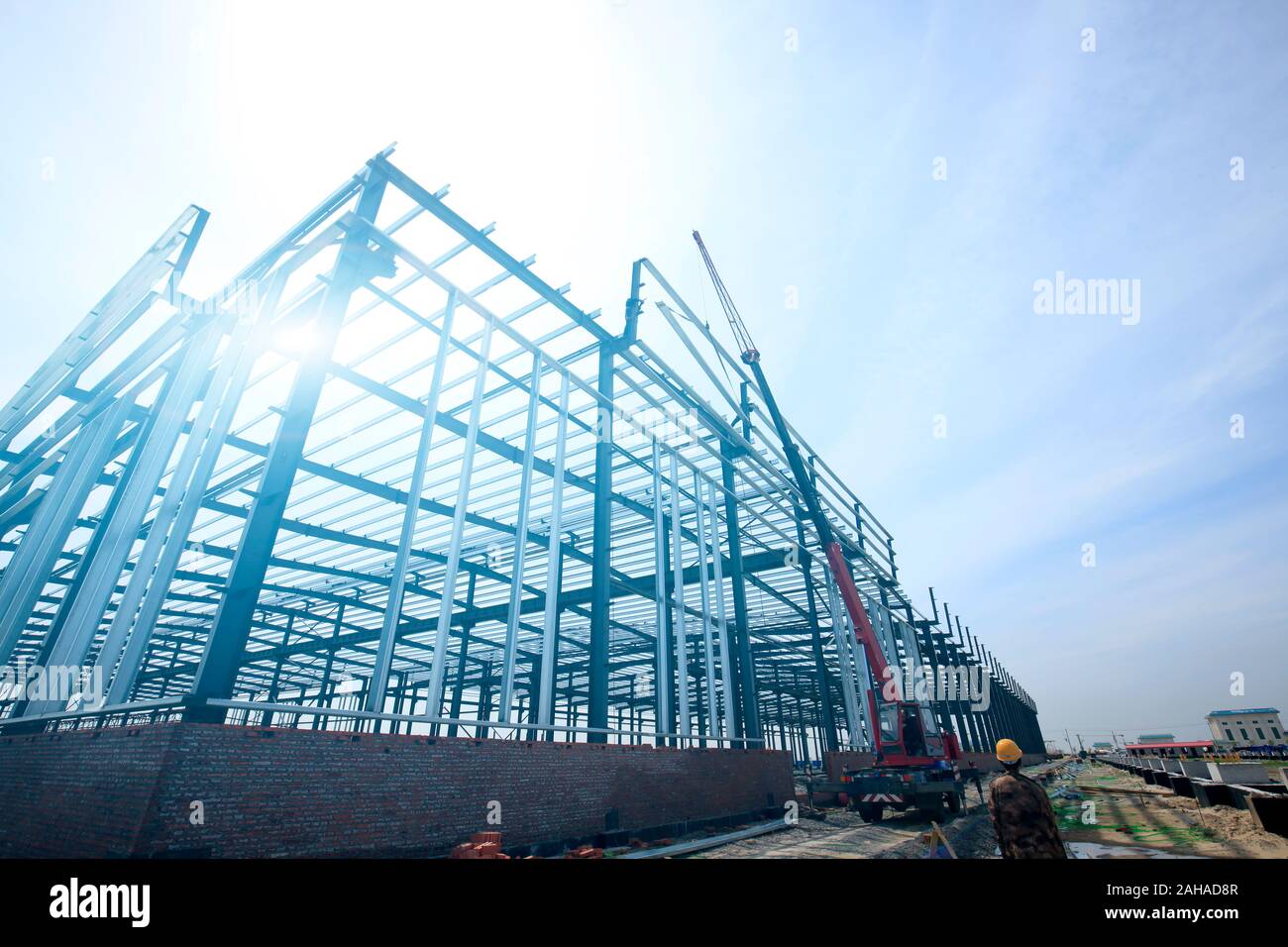 The steel structure Stock Photo - Alamy